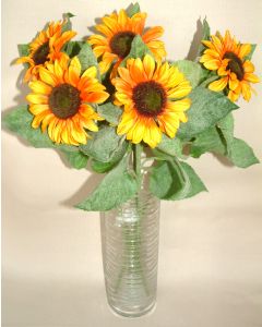 Artificial Sunflowers - Silk Sunflower Stems, Arrangements and Heads ...